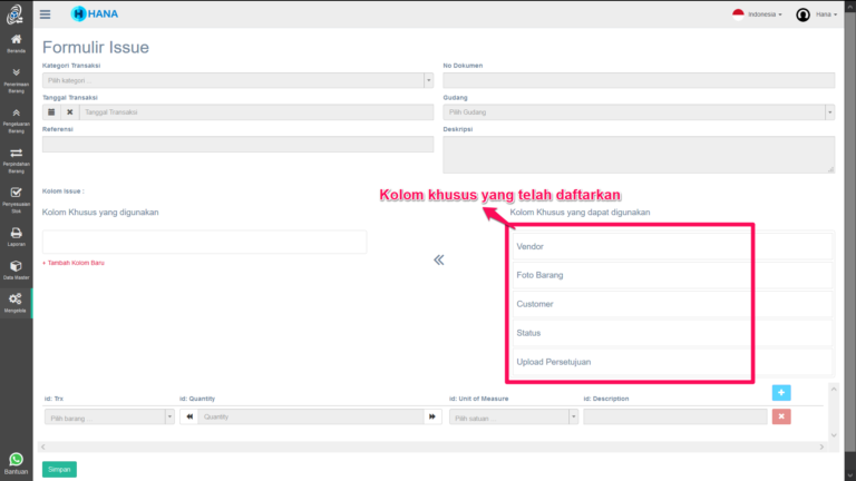 Formulir Khusus Pengeluaran Barang – Panduan Penggunaan KartuStok