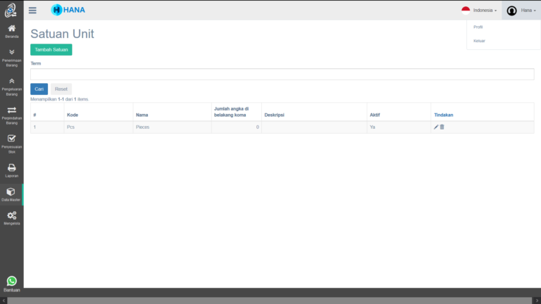 Kelola Satuan Unit (UOM) – Panduan Penggunaan KartuStok