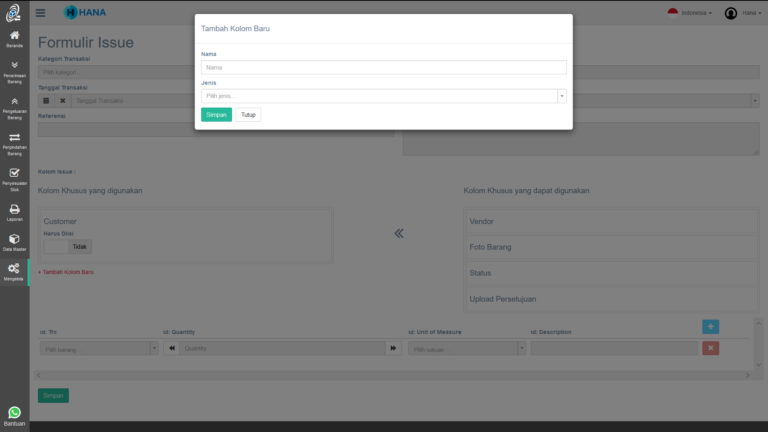 Formulir Khusus Pengeluaran Barang – Panduan Penggunaan KartuStok